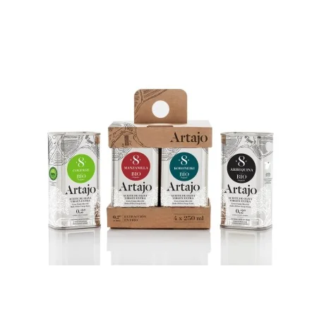 Compra Artajo 8 BIO Pack 4 Latas - Variedad en AOVE Ecológico